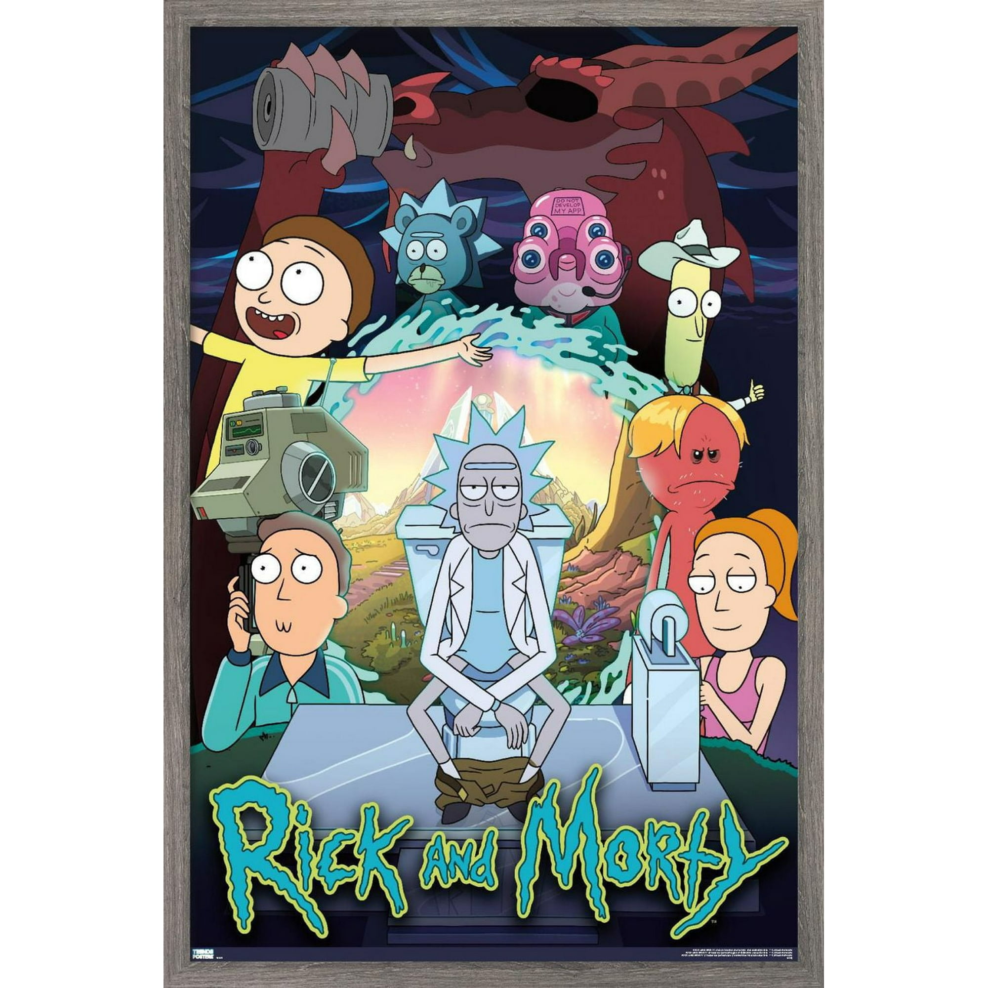 Click here for Trends International Rick And Morty - Season 4 Gro... prices