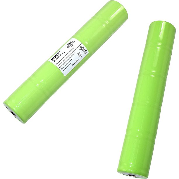 HQRP 2-Pack Battery for Sirchie Bluemaxx BM500 BM520 BM500LED BM525 ...