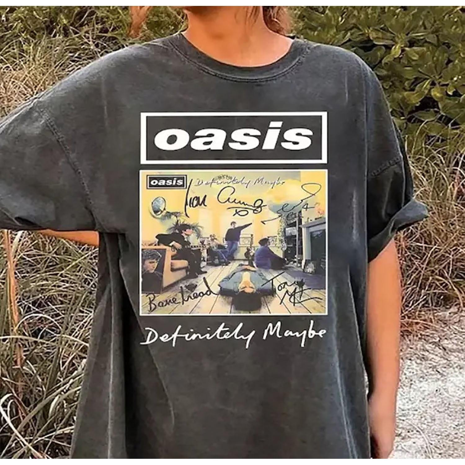 Click here for Fivefive Vintage Oasis T Shirt  90s Oasis T Shirt... prices