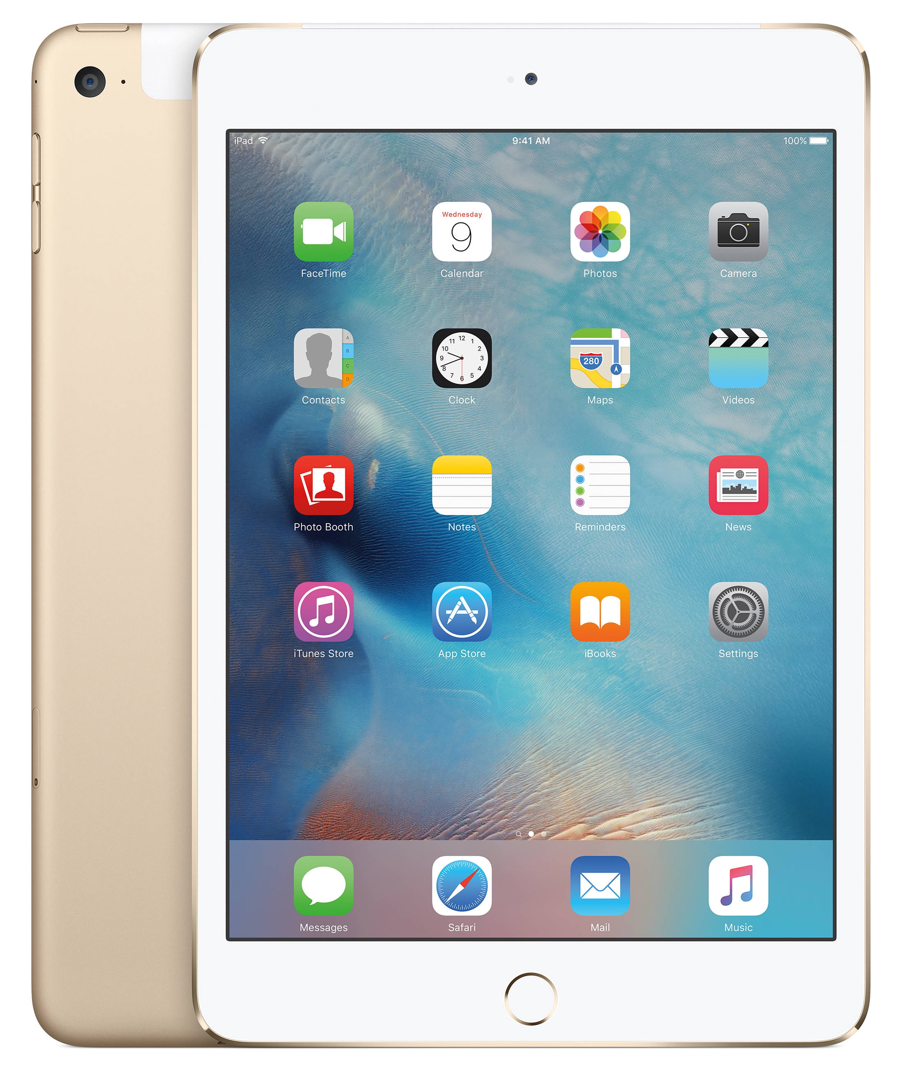 Apple IPad Mini 3 16GB Unlocked GSM 4G LTE Tablet Gold Walmart