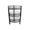 Durham 368-95 Gray Cold-Rolled Steel Wire Spool Rack with 4 Rods, 26-1/ ...