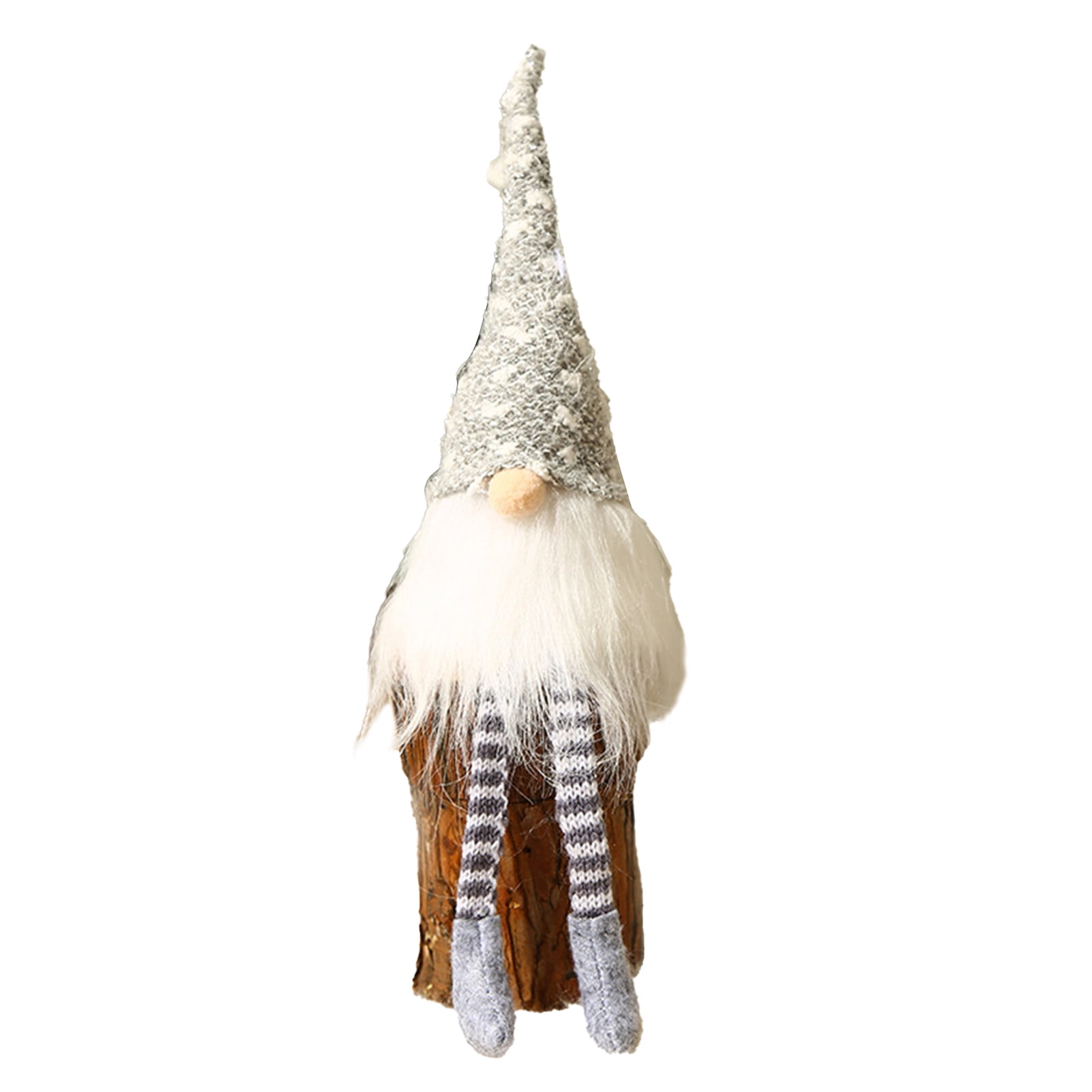 Lovely No Face Dwarf Shape Hanging Decor Festive Touch Cute Woolen Yarn ...