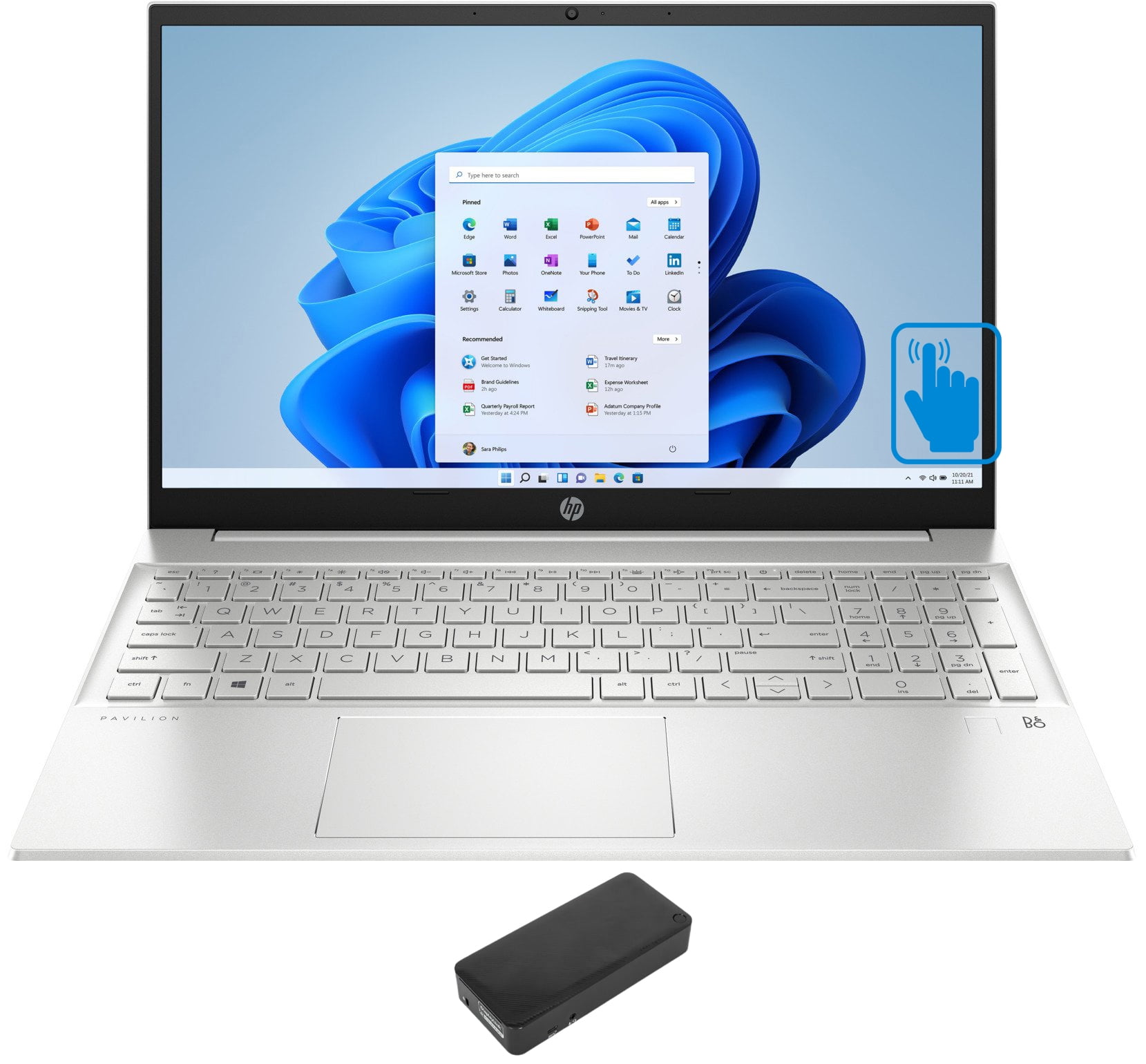 HP Pavilion 15t-eg200 Home/Business Laptop (Intel i7-1255U 10-Core, 15 ...