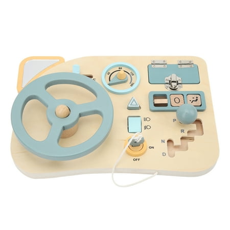 Wooden Car Dashboard, Educational Developing Logical Thinking Steering ...
