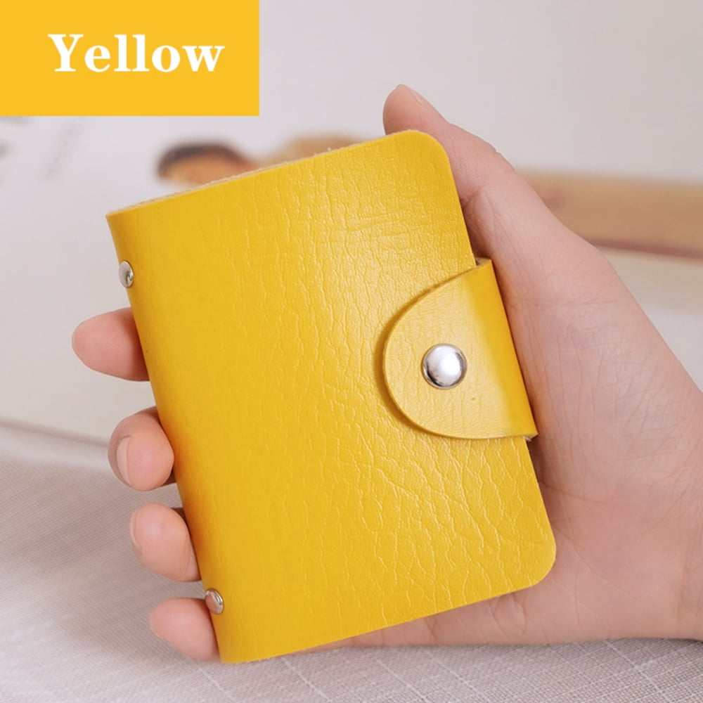 Click here for Pengx 24-Slot Pu Leather Business Card Holder With... prices