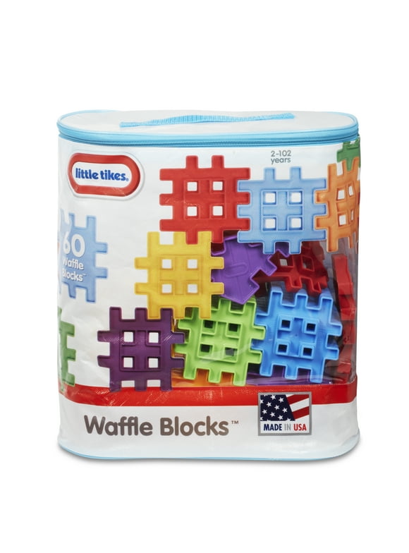 Little Tikes Waffle Blocks in Building Blocks - Walmart.com