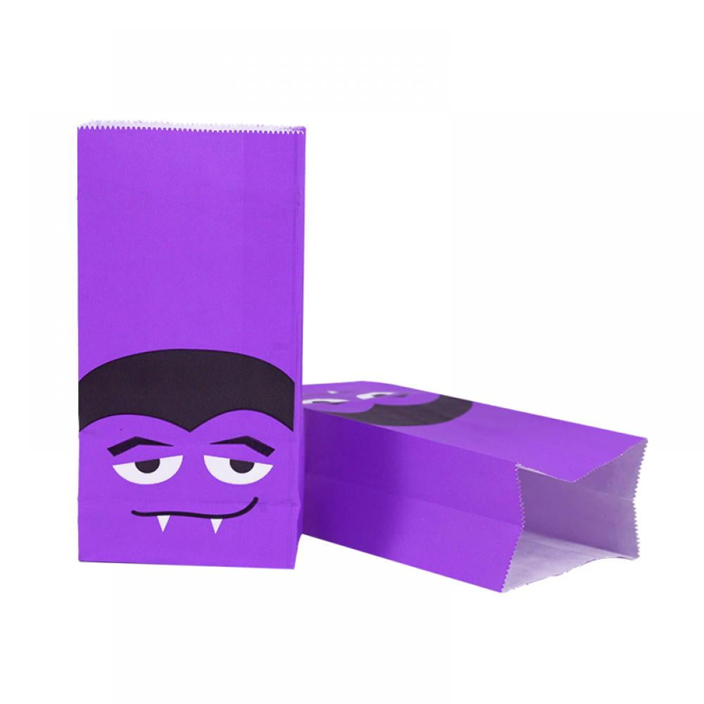 Halloween Paper Bags for Kids - Halloween Trick or Treat Goodie Bag ...