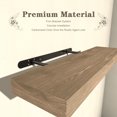 "KALEFU Industrial Floating Shelves | Bedroom Decorative | Solid ...