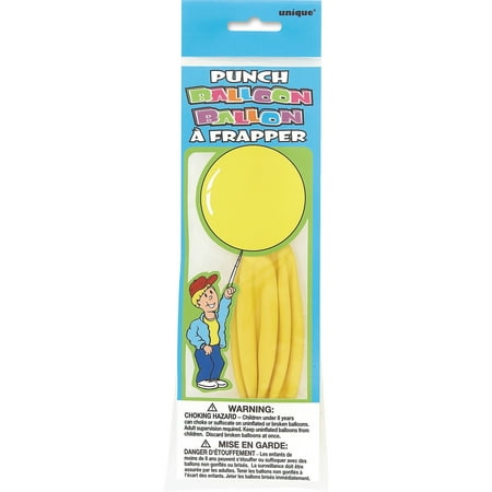 Punch Ball Balloons, 16 in, Assorted, 1ct - Walmart.com