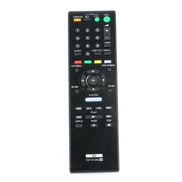 RMT-B104A Replaced Remote Control For Sony Blu-ray Disc Player BDP-S560 ...