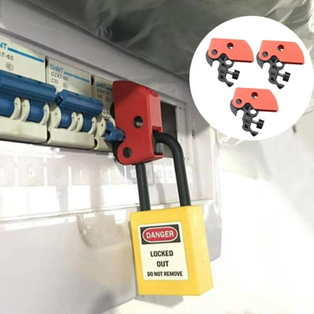 3x Universal Miniature Circuit Breaker Fuse Lockout Lockout Device ...