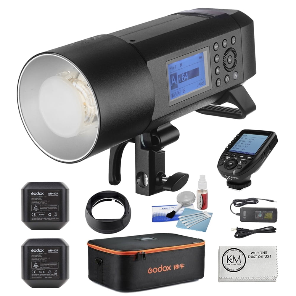 Godox AD400Pro Witstro All-in-One Outdoor Flash Bundle with Godox Li ...