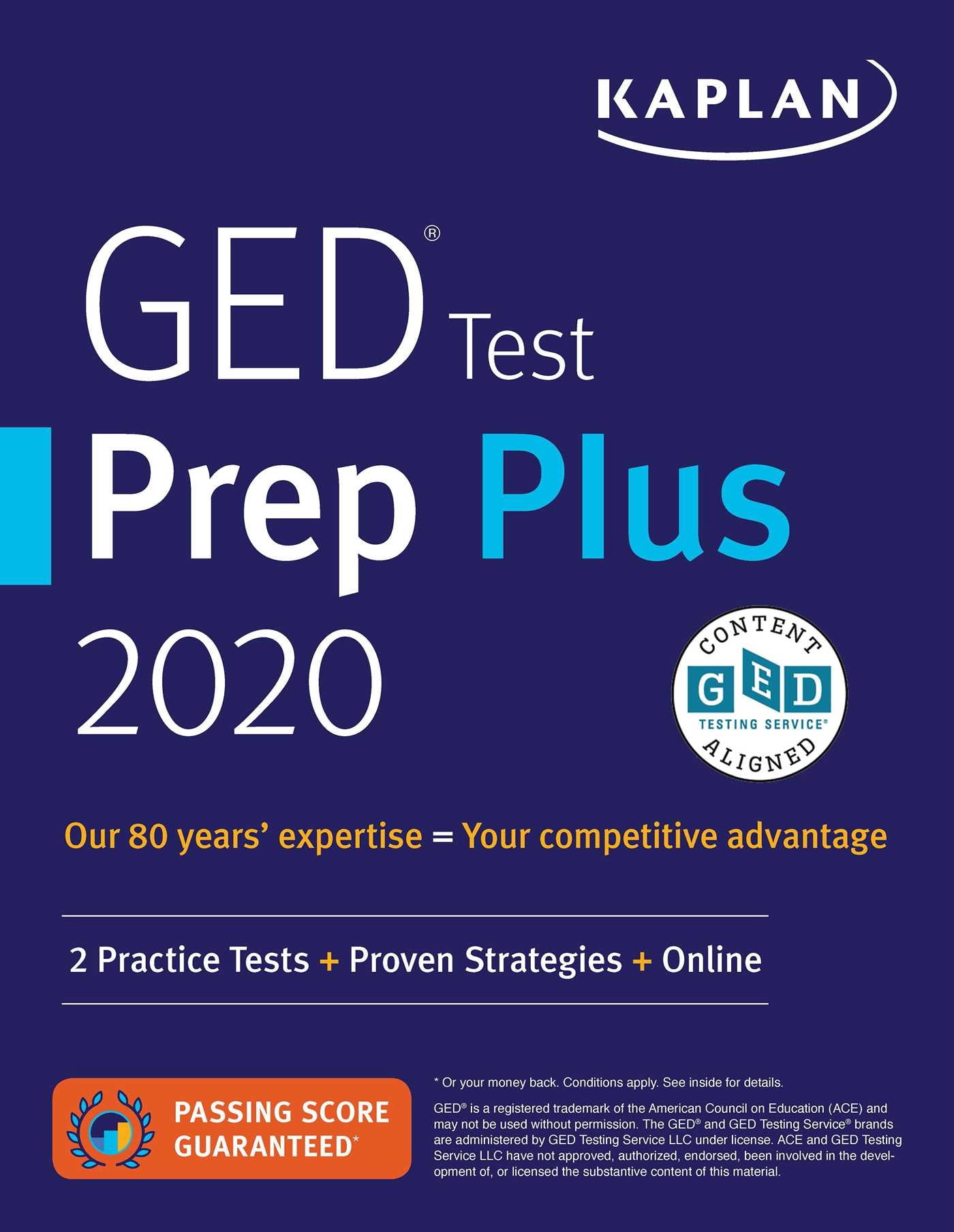 GED Test Prep Plus 2020 2 Practice Tests Proven Strategies Online 