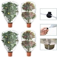 2Pcs Large Fruit Tree Netting Bags with Zipper Drawstring Design Fruit ...