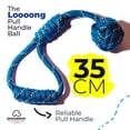 Dog Rope Chew Toy, 3 Pack, Contains 3.5 Knot Rope With Pulling Handle ...