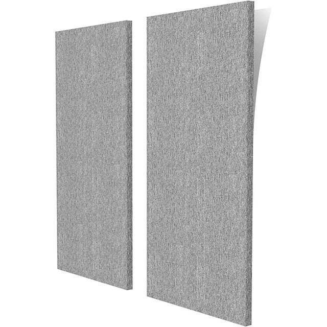 BUBOS Art Acoustic Panels,2 Pack 24''x12'' Premium Fabric Wrapped Panel ...