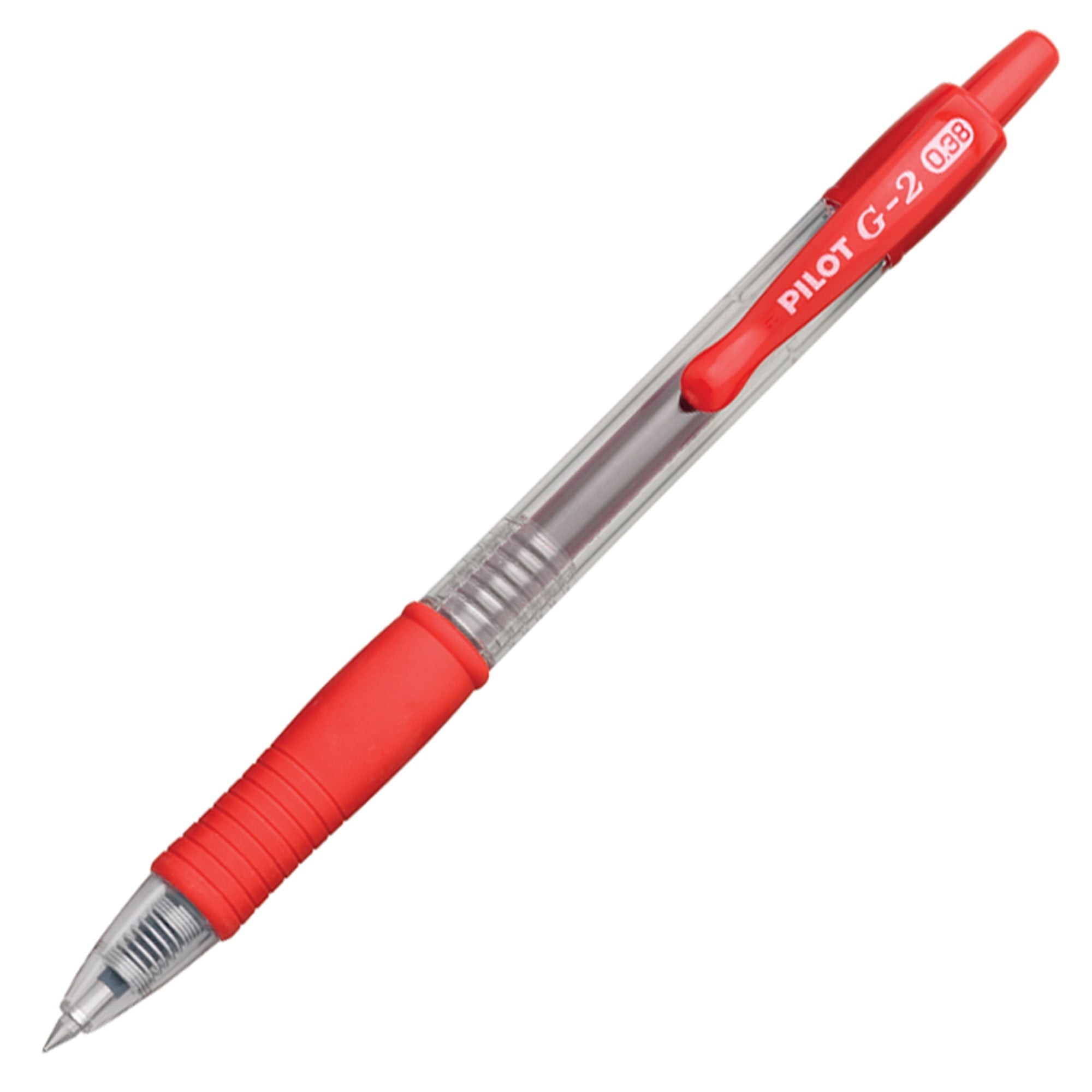 Pilot G2 Roller Ball Retractable Gel Pen, Red Ink, Ultra Fine (PIL31279 ...