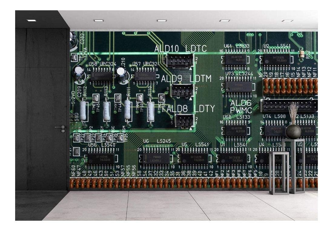 Wall26 Integrated Circuits and Resistors Kind Which are Disposed on the ...