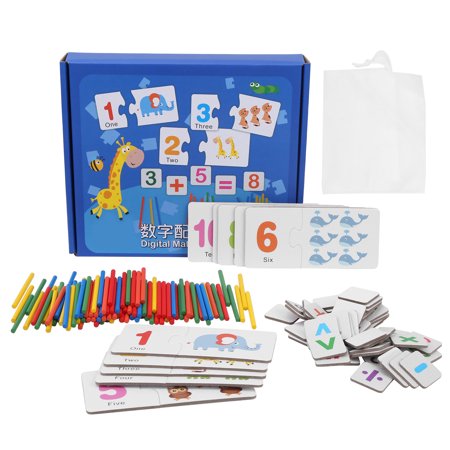 Number Matching Toy, Christmas Gift Math Number Matching Toy, Complete ...