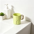 Plastic Mouthwash Cup Toothbrush Rinse Mug Compact Bathroom Toilet Room ...