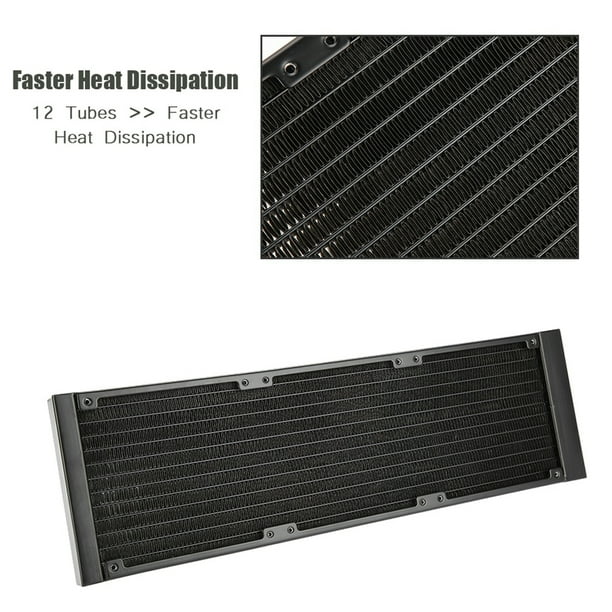 PC Heat Exchanger, Computer Heat Sink Radiator, For PC Water Cooling ...