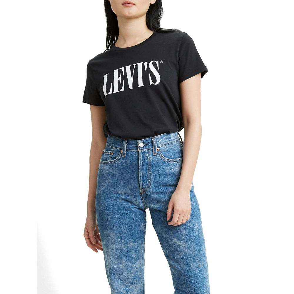 Levi's - Levi’s Women's Logo Perfect T-Shirt - Walmart.com - Walmart.com