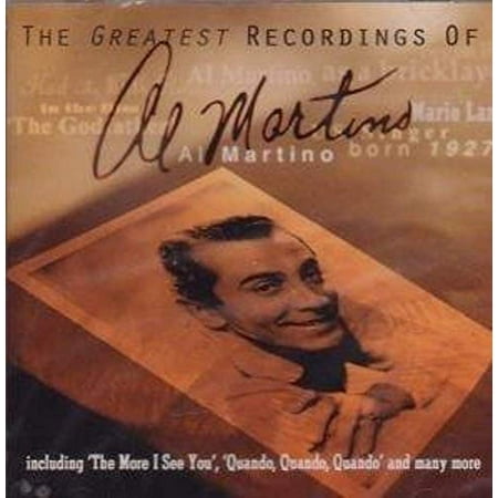 Greatest Recordings Al Martino Audio Music CD Gospel NEW [Audio CD ...