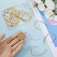 30Pcs 3 Colors Iron Ear Cuff Findings Climber Wrap Around Non-piercing ...