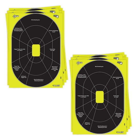 EZ Aim 5-Spot Paper Target - 23 x 35 Size - Walmart.com
