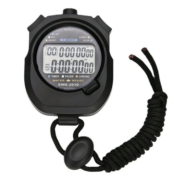 High-Precision Waterproof Stopwatch, Multi-Function Electronic Timer ...