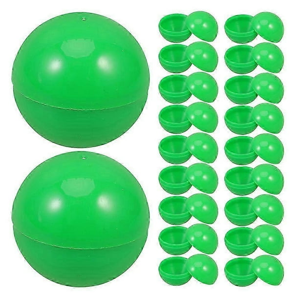 25pcs Openable Balls Plastic Raffle Balls Table Tennis Balls Sphere ...