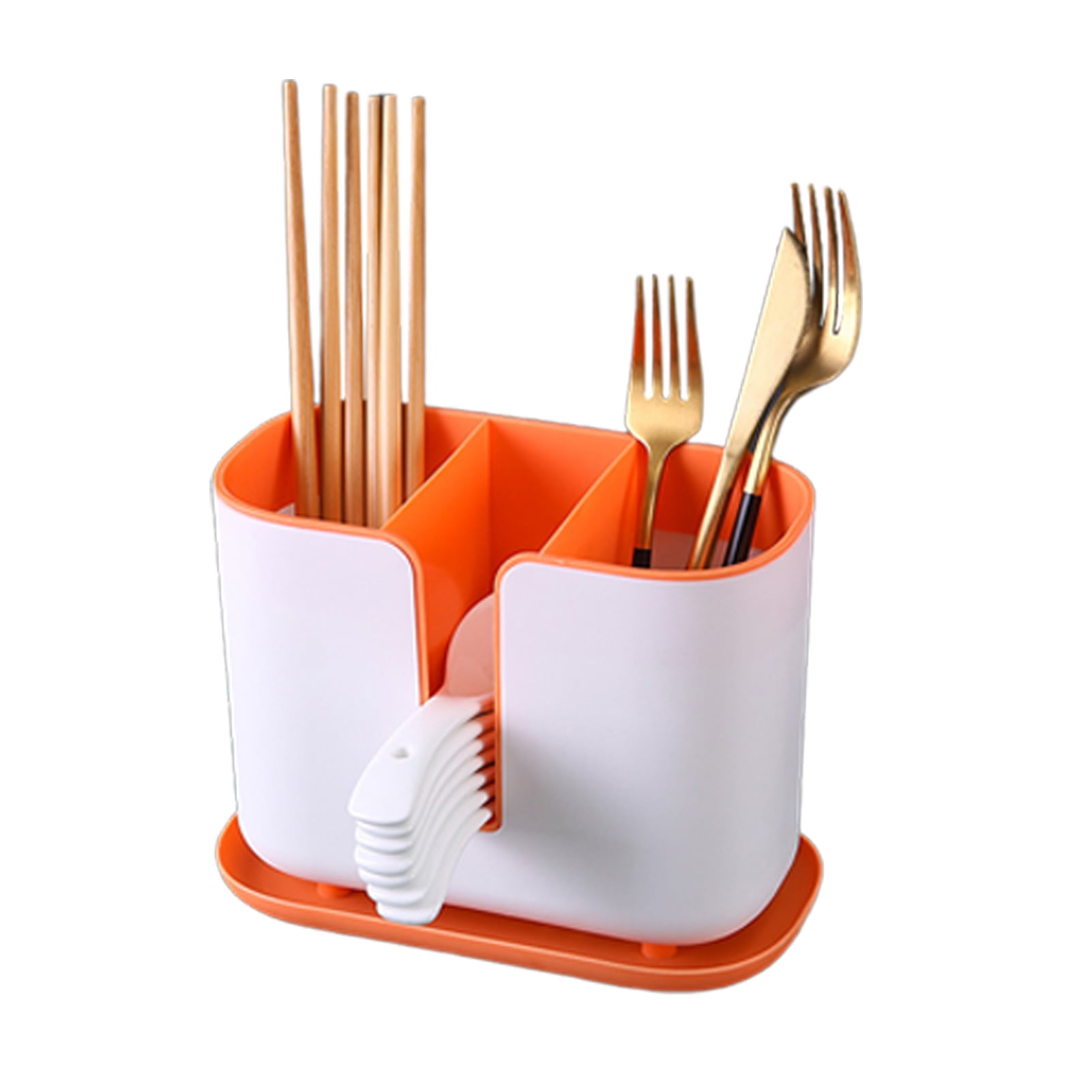 Detachable Chopstick Holder - 3 Compartment Design, Drainage Hole ...