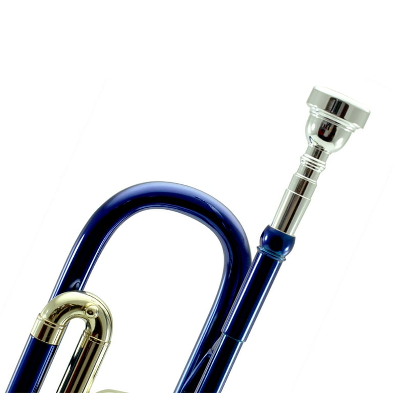 Blue And Gold Trumpet