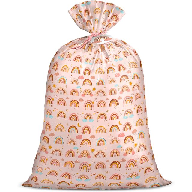 Loveinside Jumbo Large Plastic Gift Bag, Birthday Design Plastic Bag ...