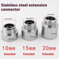 3Pcs Tap Extension Connector Internal External Thread Heavy Duty ...