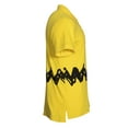 Peanuts Charlie Brown Zig Zag Yellow Shirt Halloween Costume Cosplay ...