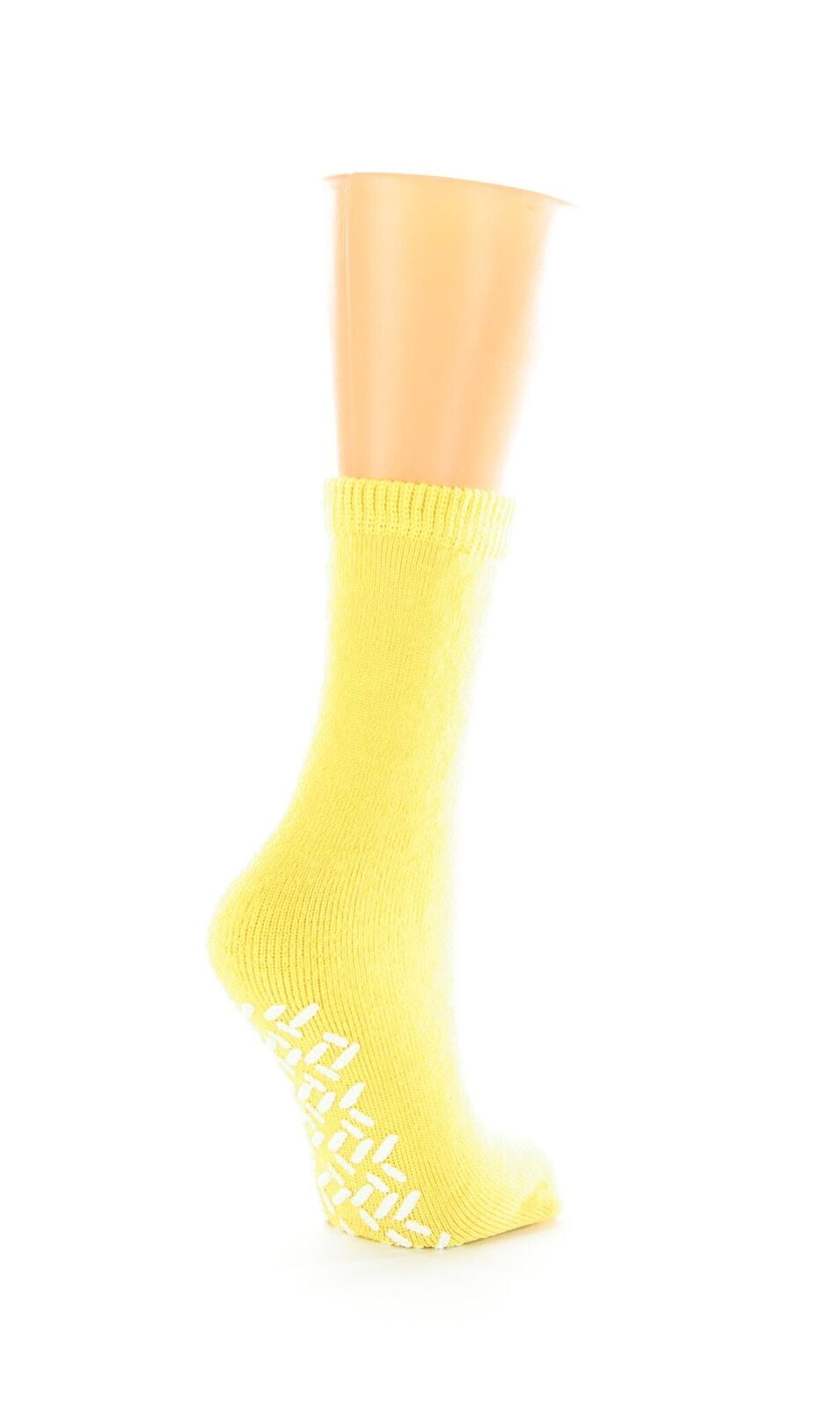 Yellow Rubber Bottom Slipper Sock, Size XL (1 Pair) - Walmart.com