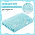 3x3.6 Yard Snowflake Mesh Fabric Classic Style Background Decorative ...