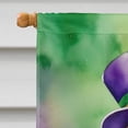 Cocker Spaniel King of Mardi Gras House Flag 28 in x 40 in - Walmart.com