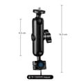 9cm Connecting Rod 20mm Ball Head Motorcycle Rearview Mirror Fixed ...