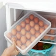 BMYJ Refrigerator Dumplings Eggs Airtight Storage Container Plastic Box ...
