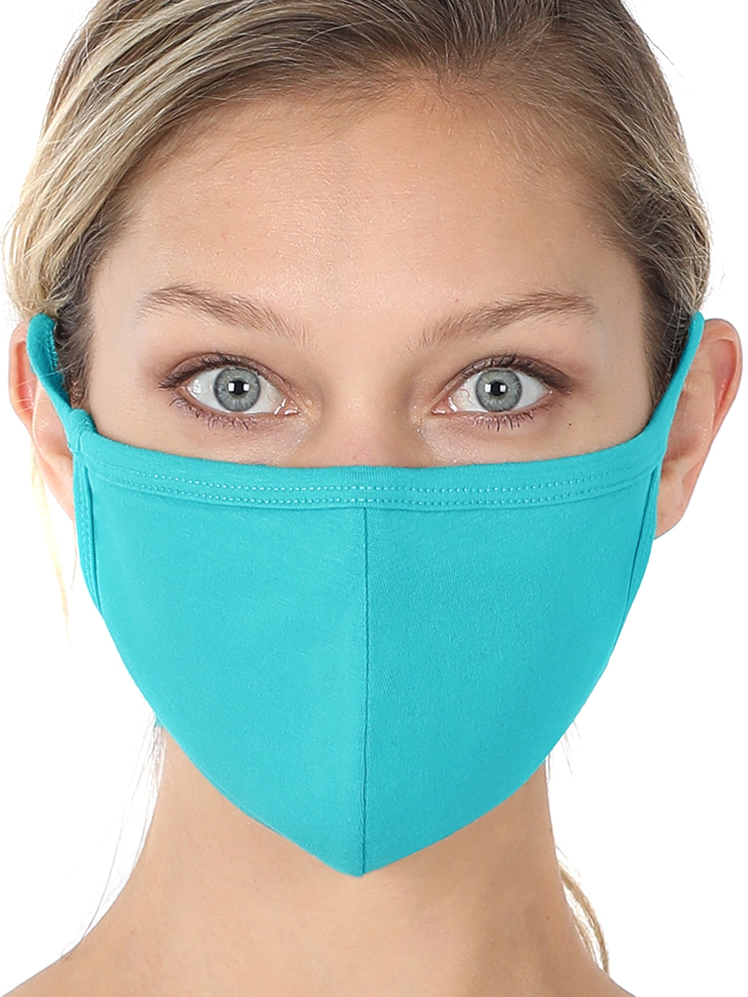 "Fashion Washable Soft Cotton Adults Unisex One Size Face Covering Mask ...
