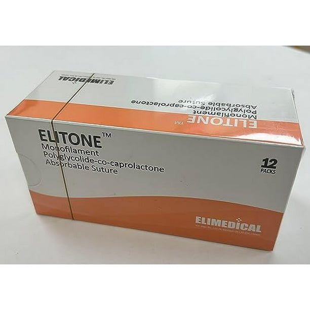 ELITONE Veterinary Monofilament Polycaprolactone sutures Absorbable ...
