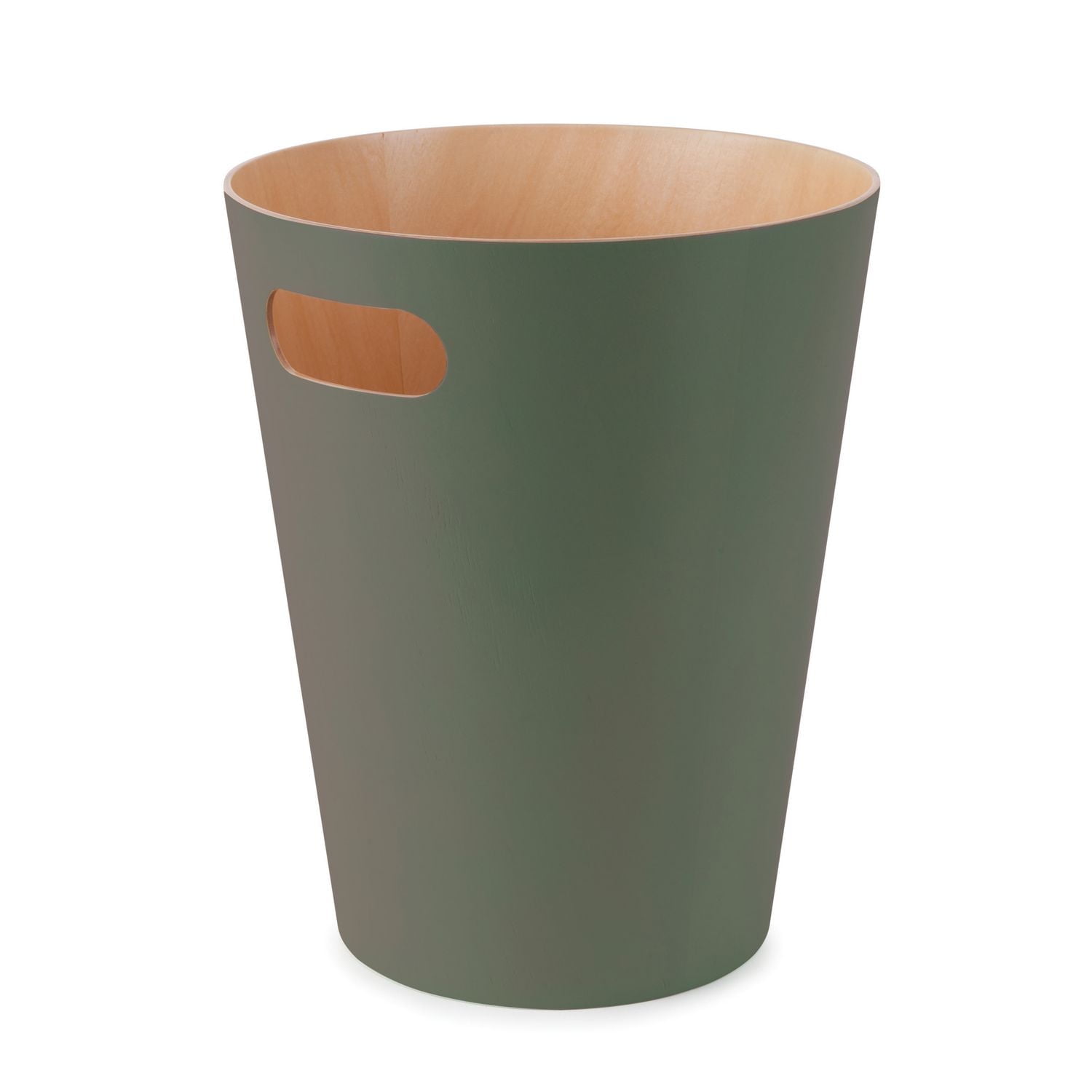 Click here for Umbra Woodrow Trash Can 2-Gallon (7.5 L) Capacity... prices