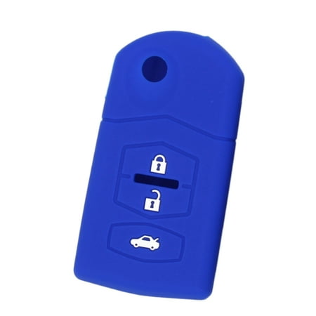 3 Buttons Silicone Car Remote Key Fob For M2 M3 Blue | Walmart Canada
