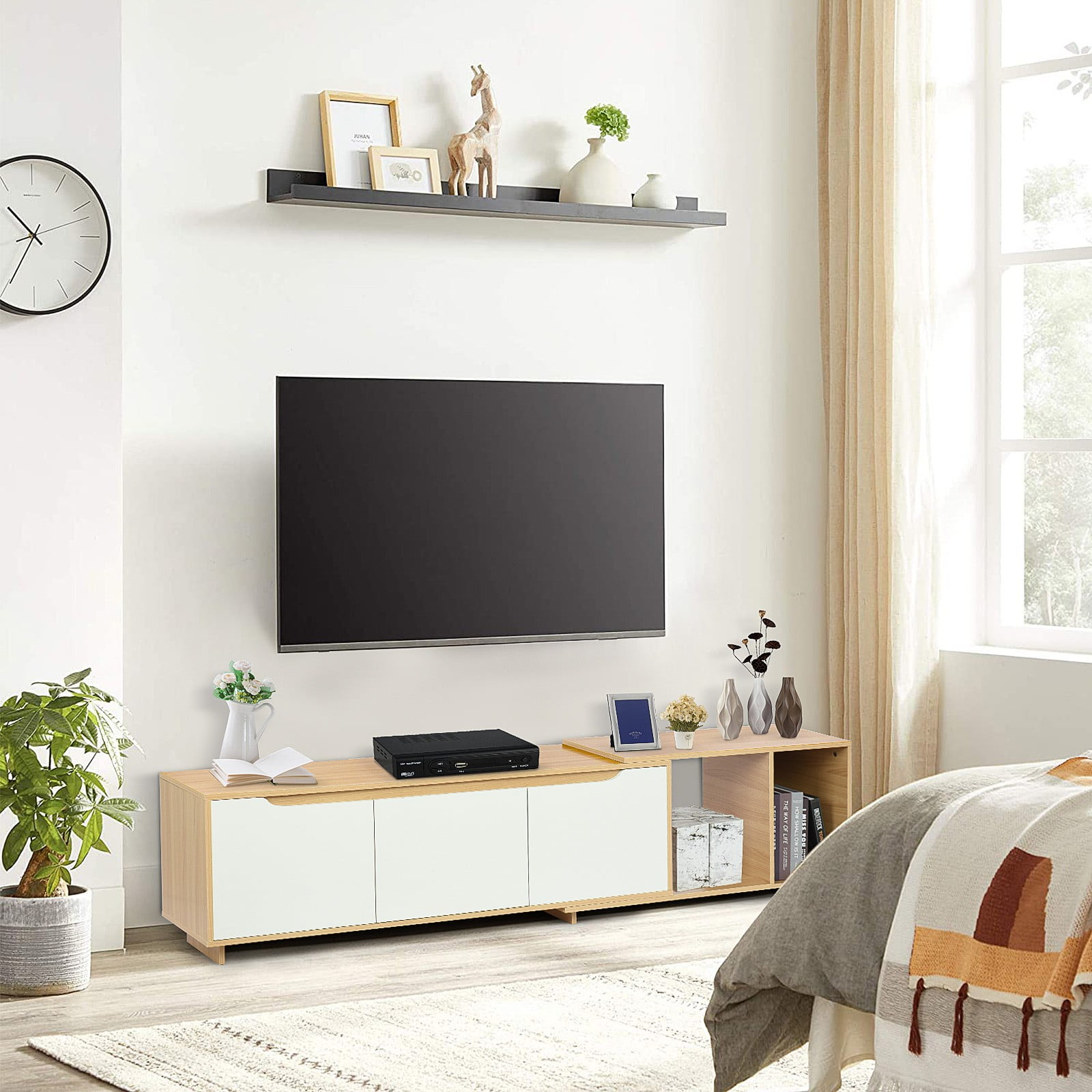 Normal Living Room With Tv