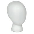 FloraCraft Styrofoam 9.5" x 5.5" x 7"Blank Face Head, 1 Each - Walmart.com