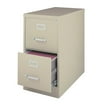 HON Metal Vertical File Cabinet, Two-Drawer, Lock & Key, 510 Series ...