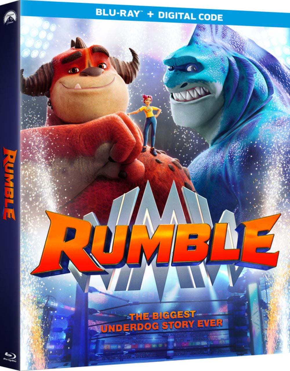 Rumble (Blu-ray + Digital Copy) - Walmart.com