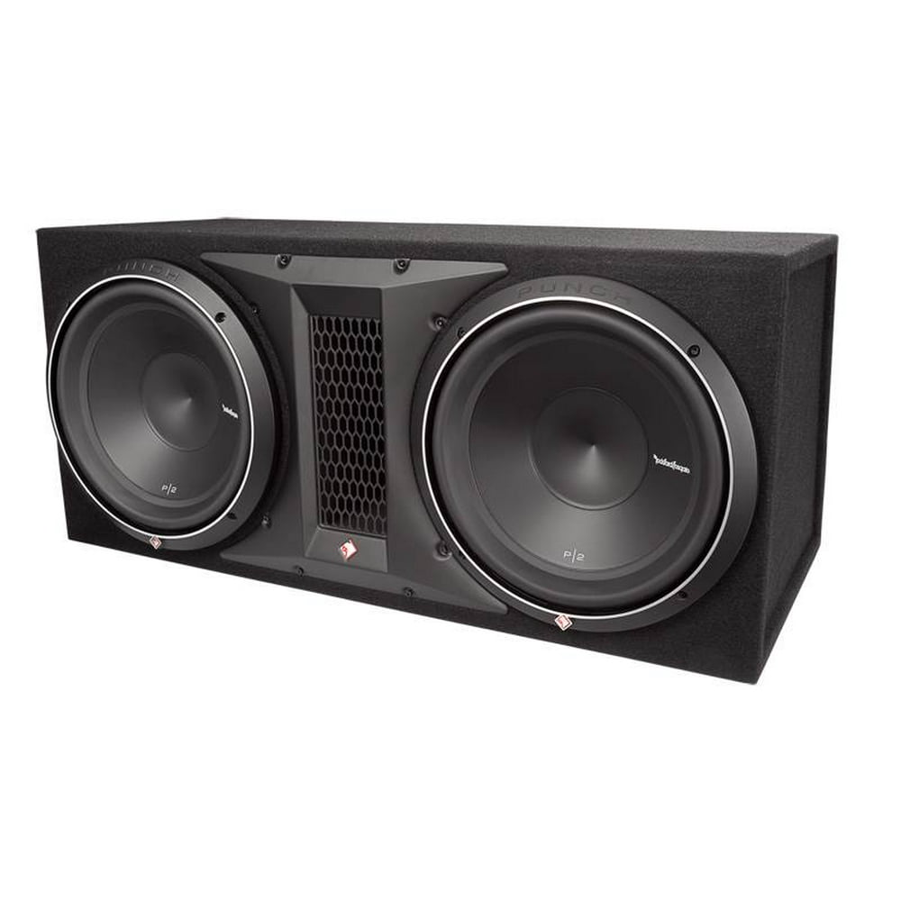 New Rockford Fosgate P2-2X10 10" 1200 Watt Dual Loaded Subwoofer Sub ...